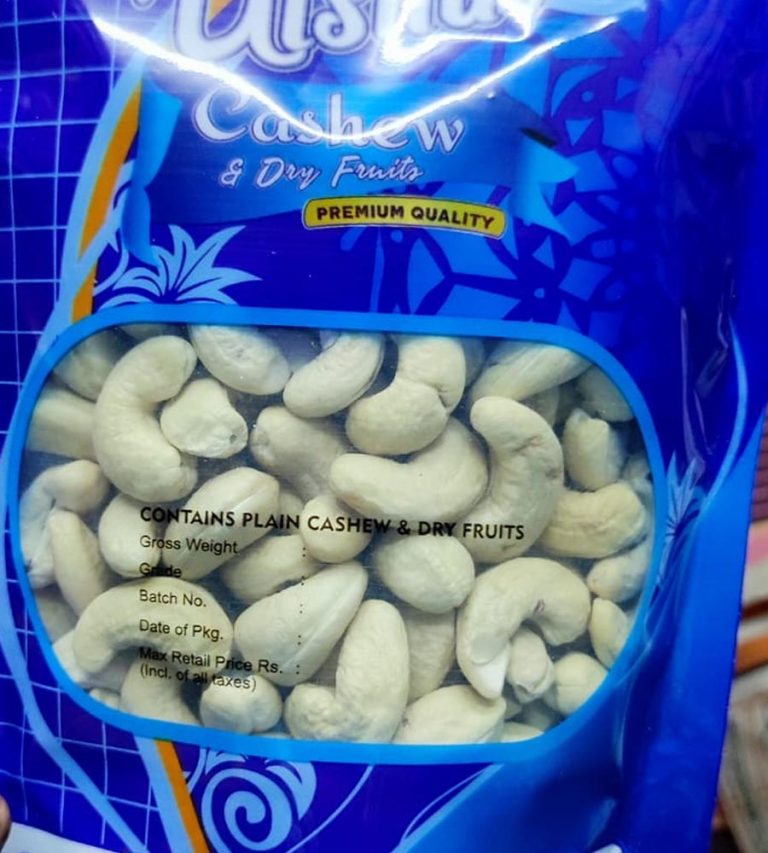 Kaju+ Badam 1Kg (500g X 2) Combo Pack (W180) - Kaju Badam